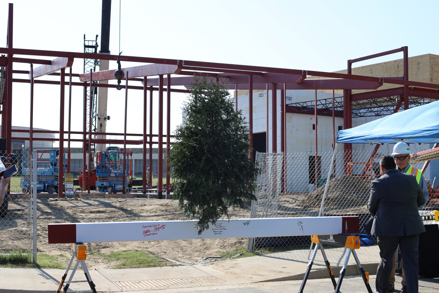 CMN Exhibit/Lecture Hall Construction Topping Out Ceremony – The ...